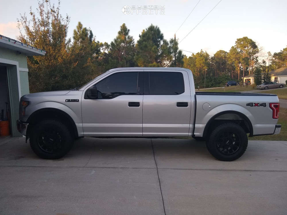 2017 Ford F-150 with 20x9 18 Mayhem Scout and 275/65R20 Falken WildPeak ...