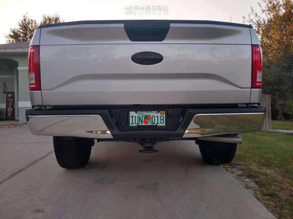 2017 Ford F-150 with 20x9 18 Mayhem Scout and 275/65R20 Falken WildPeak ...