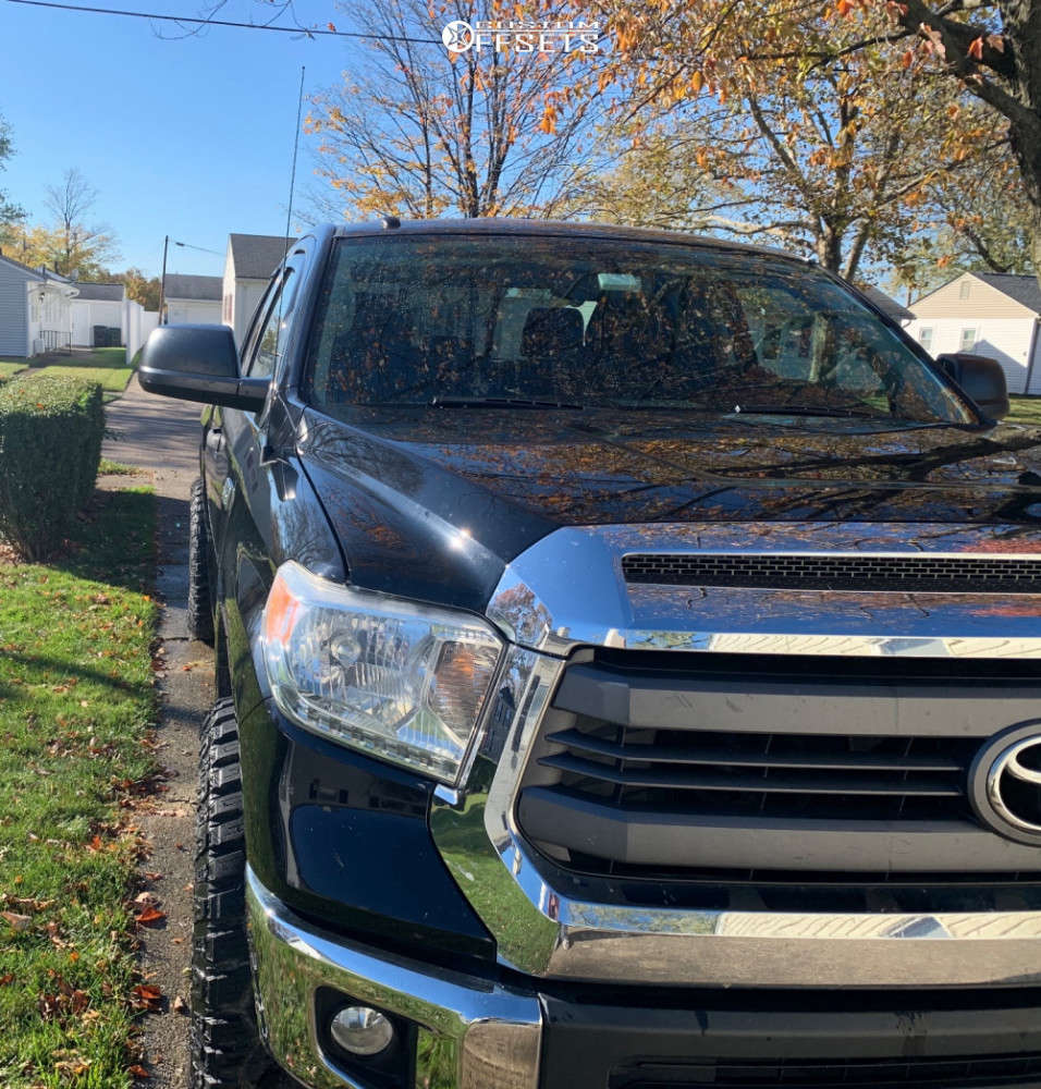 2014 Toyota Tundra with 20x9 10 DX4 7s and 275/65R20 Kanati Trail Hog ...