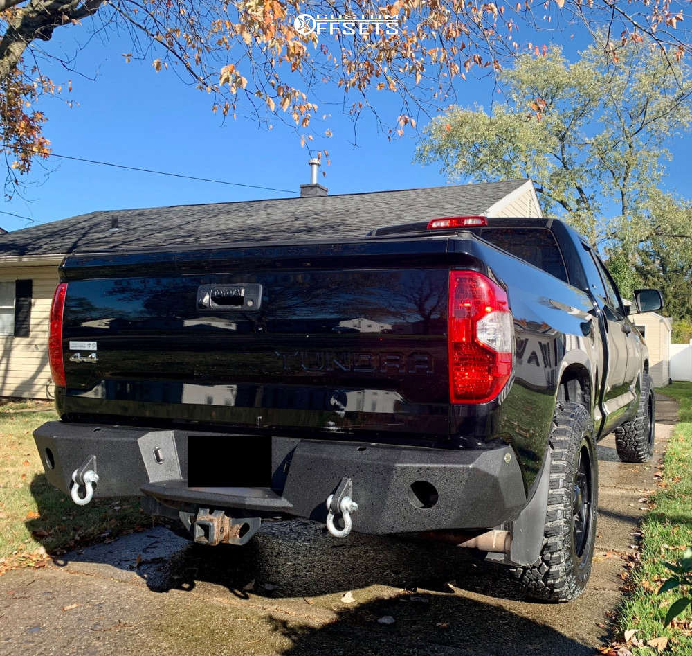 2014 Toyota Tundra with 20x9 10 DX4 7s and 275/65R20 Kanati Trail Hog ...