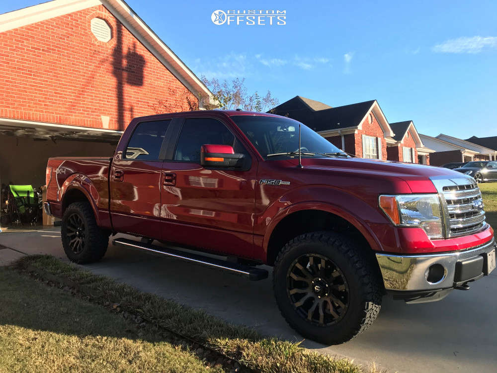 2013 Ford F-150 with 20x9 20 Fuel Blitz and 285/60R20 BFGoodrich All ...
