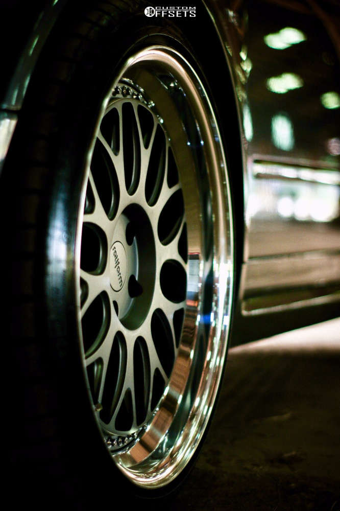2007 Audi RS4 with 19x10 28 Rotiform Forged DAB and 265/30R19 Michelin ...