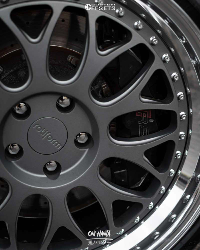 2007 Audi RS4 with 19x10 28 Rotiform Forged DAB and 265/30R19 Michelin ...