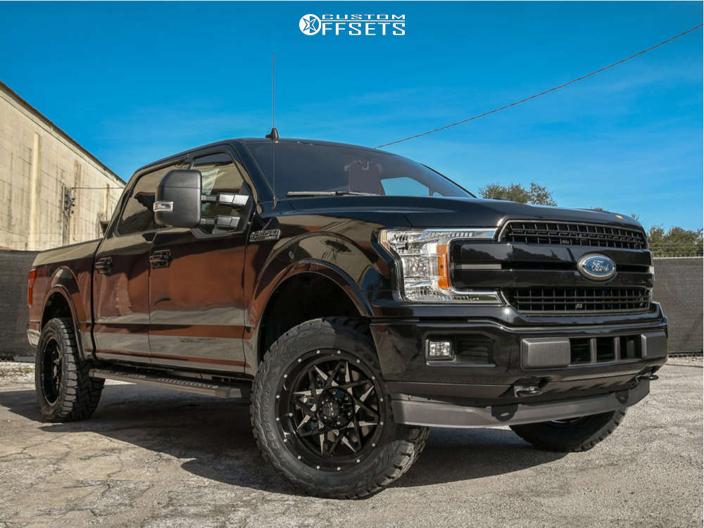 2019 Ford F-150 with 20x9 -10 HD Caliber and 33/12.5R20 Toyo Tires Open ...
