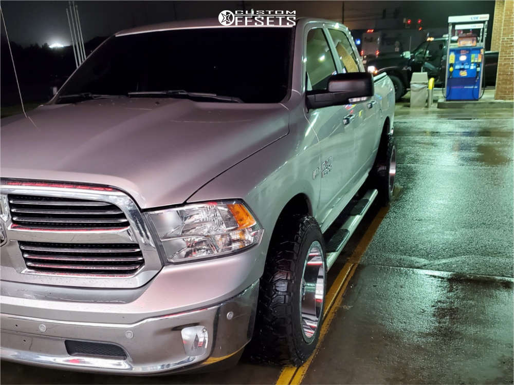 2016 Ram 1500 with 20x12 -44 RBP 75r and 33/12.5R20 Kenda Klever R/t ...