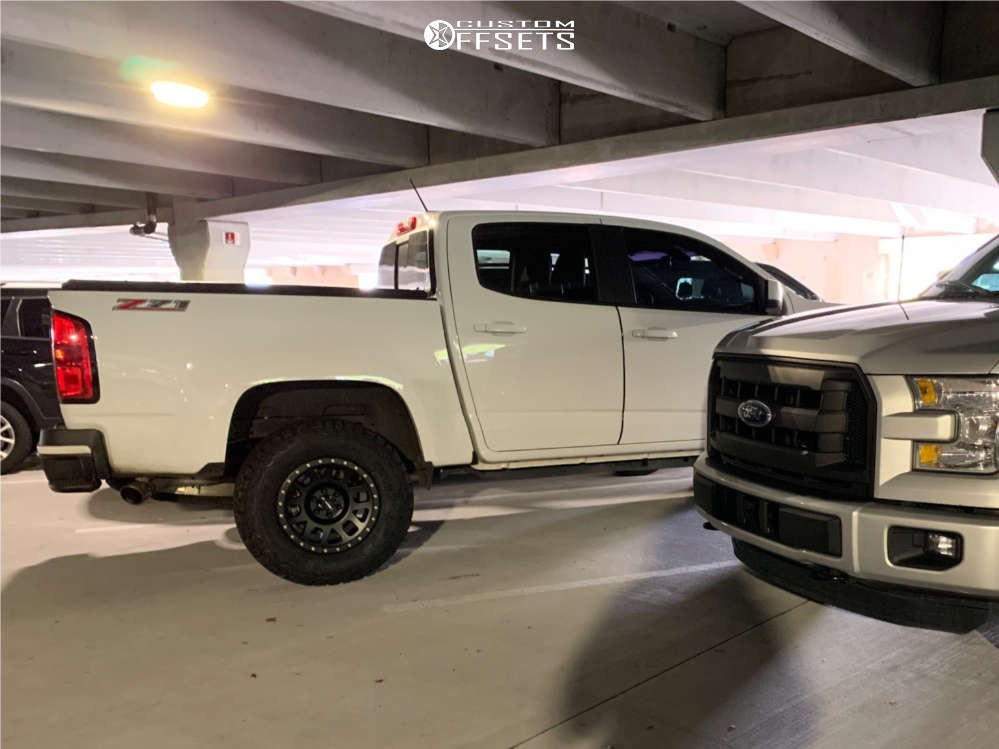 2016 Chevrolet Colorado with 17x8.5 0 Method Grid and 265/70R17 ...