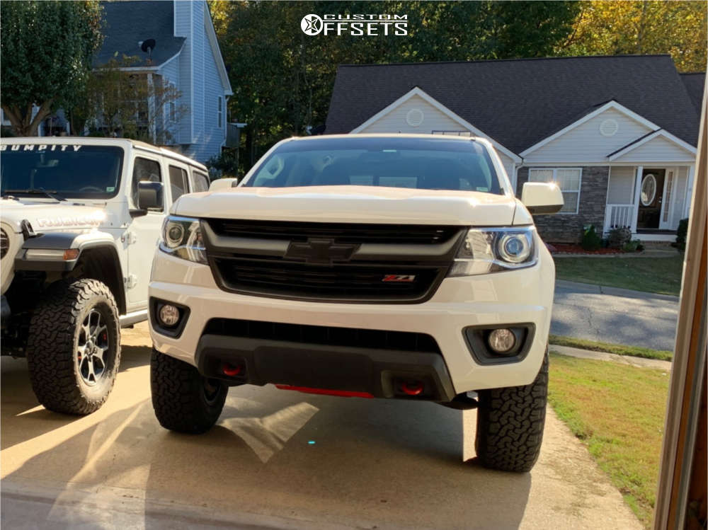 2016 Chevrolet Colorado with 17x8.5 0 Method Grid and 265/70R17 ...