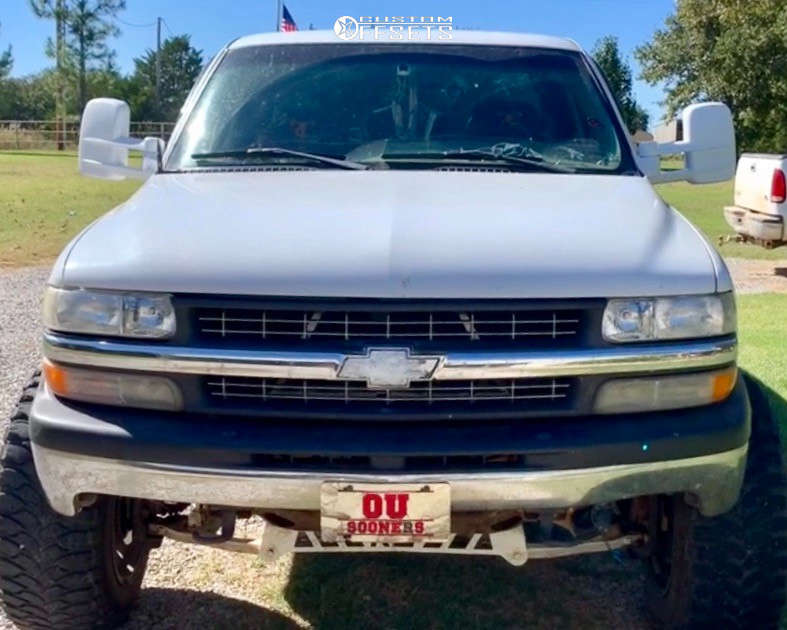 2000 Chevrolet Silverado 1500 with 20x12 -44 Cali Offroad Twisted and ...