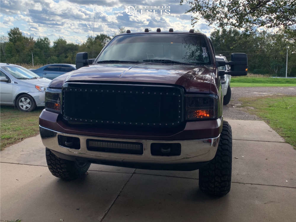 2004 Ford F-350 Super Duty with 20x12 -44 Pure Grit Drive and 35/12 ...