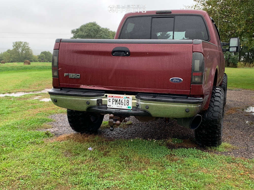 2004 Ford F-350 Super Duty with 20x12 -44 Pure Grit Drive and 35/12 ...