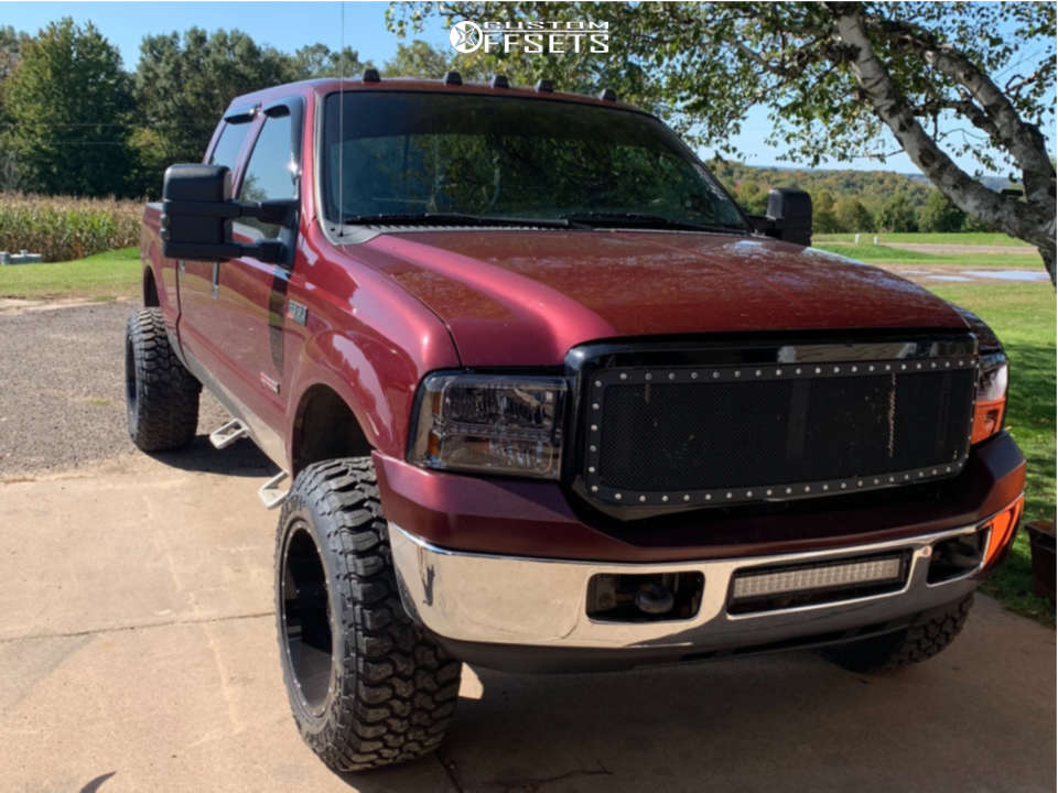 2004 Ford F-350 Super Duty with 20x12 -44 Pure Grit Drive and 35/12 ...