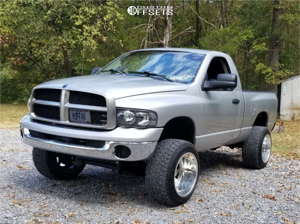 2002 Dodge Ram 1500 with 20x14 -73 American Force Power Ss and 295 ...