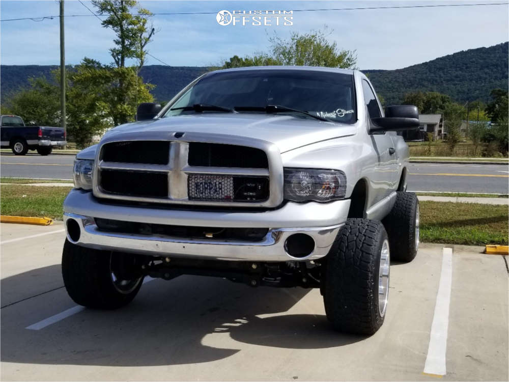 2002 Dodge Ram 1500 with 20x14 -73 American Force Power Ss and 295 ...