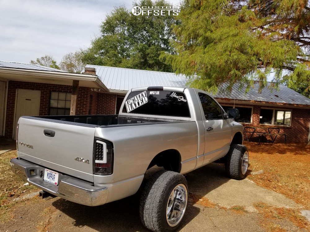2002 Dodge Ram 1500 with 20x14 -73 American Force Power Ss and 295 ...