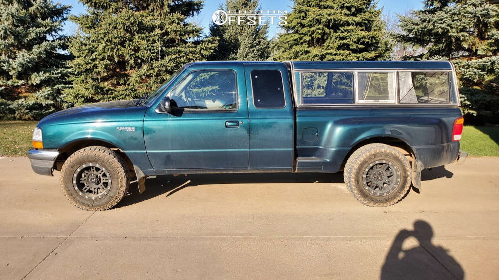 1998 Ford Ranger with 15x8 -19 Pro Comp Series 31 and 235/75R15 General ...