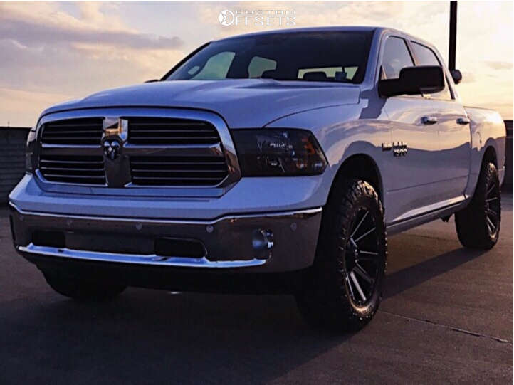 2015 Ram 1500 with 20x9 1 Fuel Contra and 285/60R20 Nitto Ridge ...