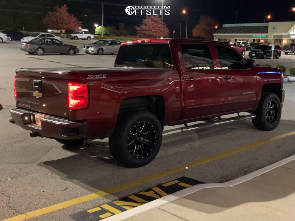 2017 Chevrolet Silverado 1500 Slightly Aggressive Leveling Kit | Custom ...