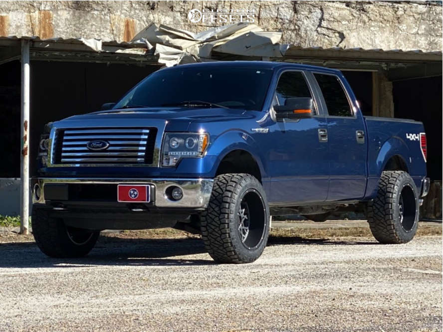 2012 Ford F-150 with 20x12 -51 Vision Rocker and 33/12.5R20 Nitto Ridge ...