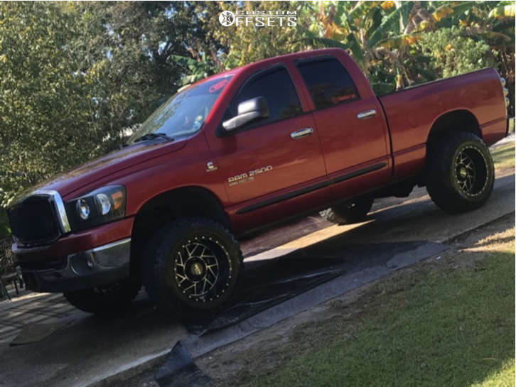 2006 Dodge Ram 2500 Wheel Offset Super Aggressive 3"-5" Suspension Lift ...