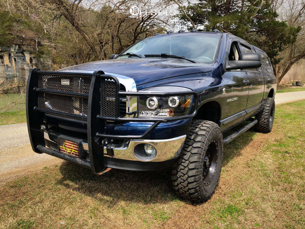 2006 Dodge Ram 2500 with 18x9 -12 XD Xd795 and 35/12.5R18 Patriot ...