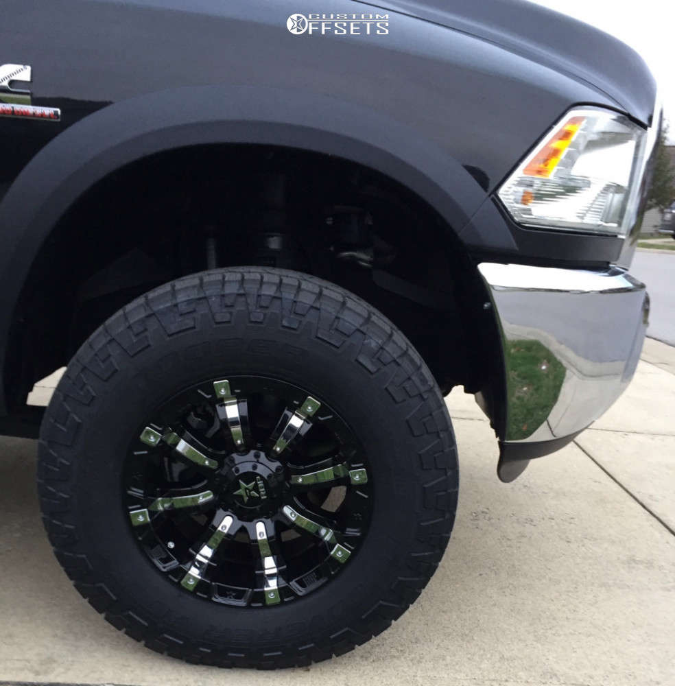 2018 Ram 2500 with 18x10 -12 RBP 94r and 295/70R18 Cooper Discoverer ...
