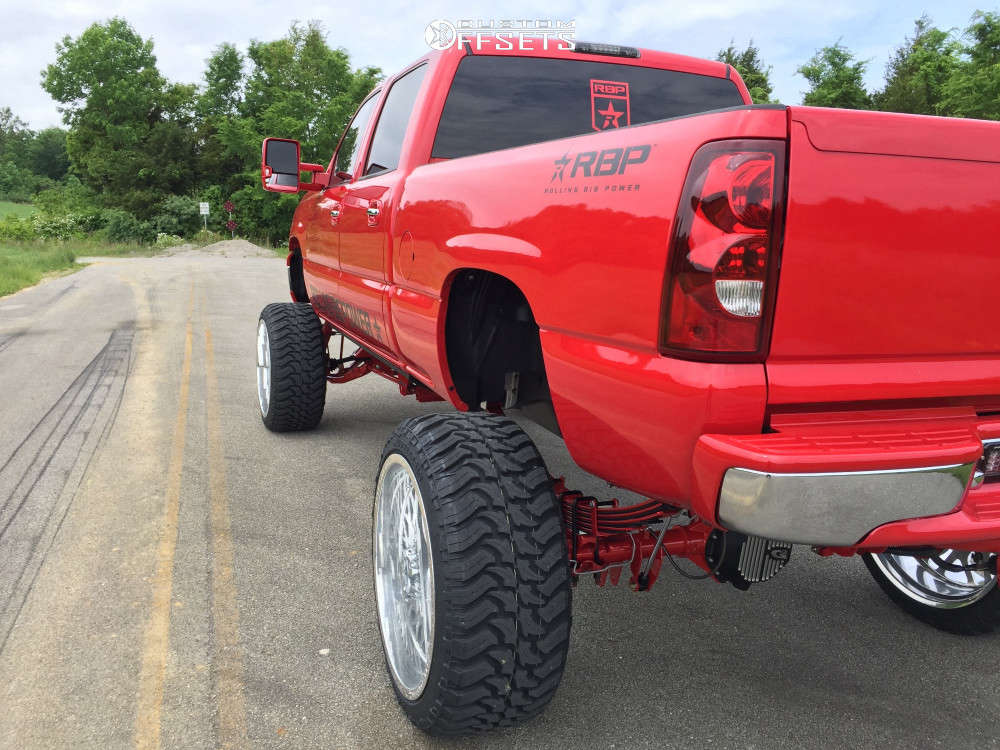 2005 Chevrolet Silverado 1500 HD Classic with 26x14 -76 RBP Forged ...