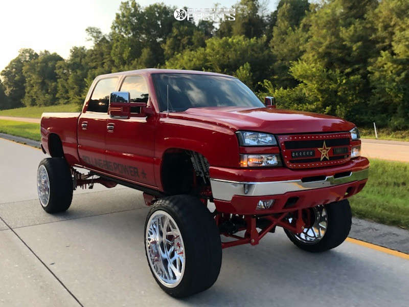 2005 Chevrolet Silverado 1500 HD Classic with 26x14 -76 RBP Forged ...