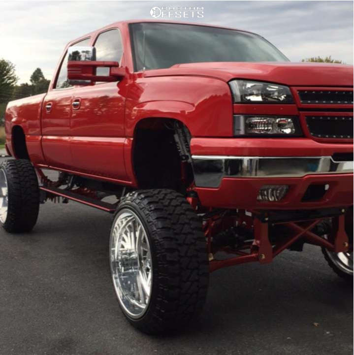 2005 Chevrolet Silverado 1500 HD Classic with 26x14 -76 RBP Forged ...