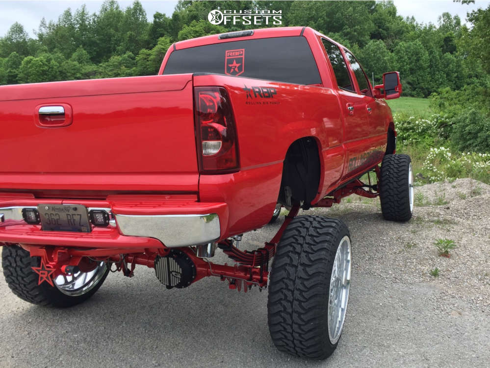 2005 Chevrolet Silverado 1500 HD Classic with 26x14 -76 RBP Forged ...