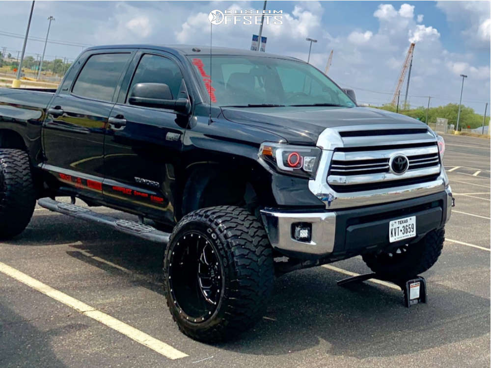 2016 Toyota Tundra with 22x14 -76 RBP Glock and 37/13.5R22 Comforser ...
