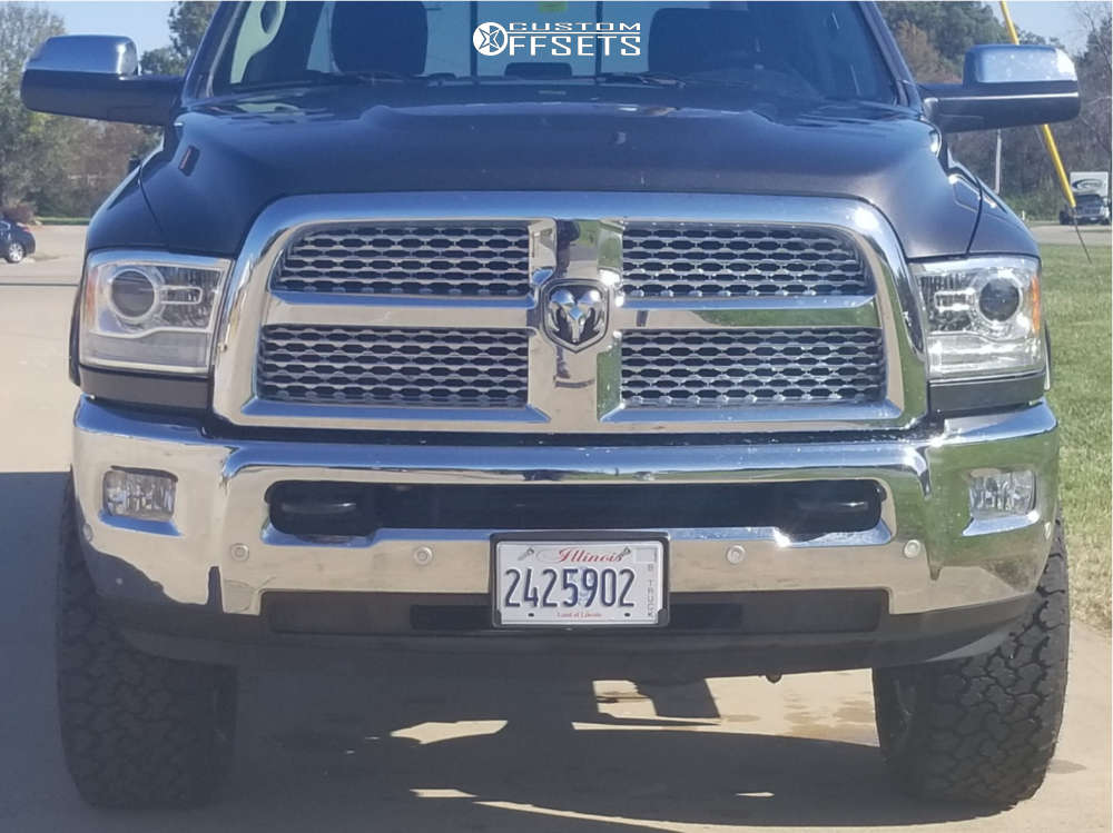 2018 Ram 2500 with 18x9 18 Method The Standard and 35/12.5R18 General ...