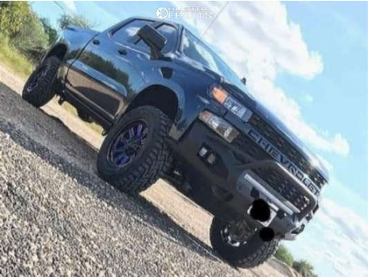 2020 Chevrolet Silverado 1500 with 20x9 1 Fuel Hardline and 33/12.5R20 ...