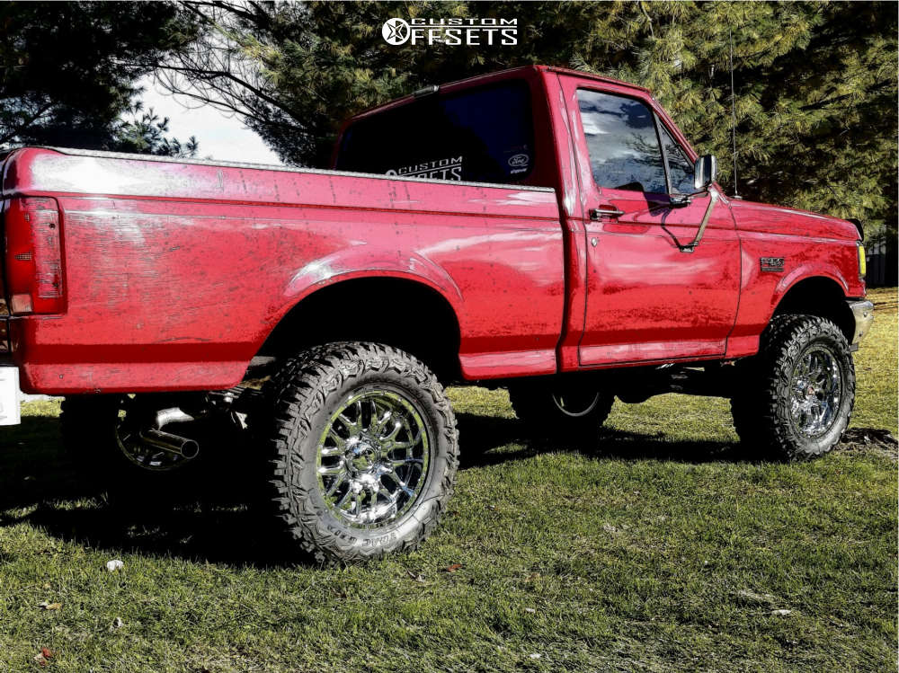 1988 Ford F-150 with 18x9 -12 Ultra Hunter and 33/12.5R18 Thunderer ...