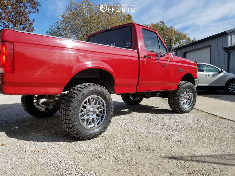 1988 Ford F-150 with 18x9 -12 Ultra Hunter and 33/12.5R18 Thunderer ...