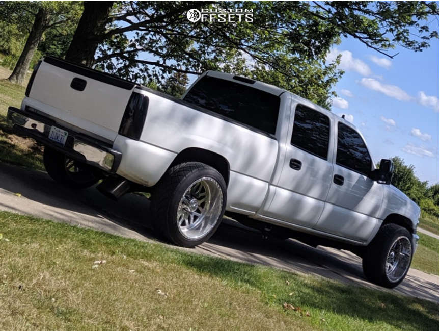 2003 GMC Sierra 2500 HD Classic with 22x12 -40 American Force Trax Ss ...