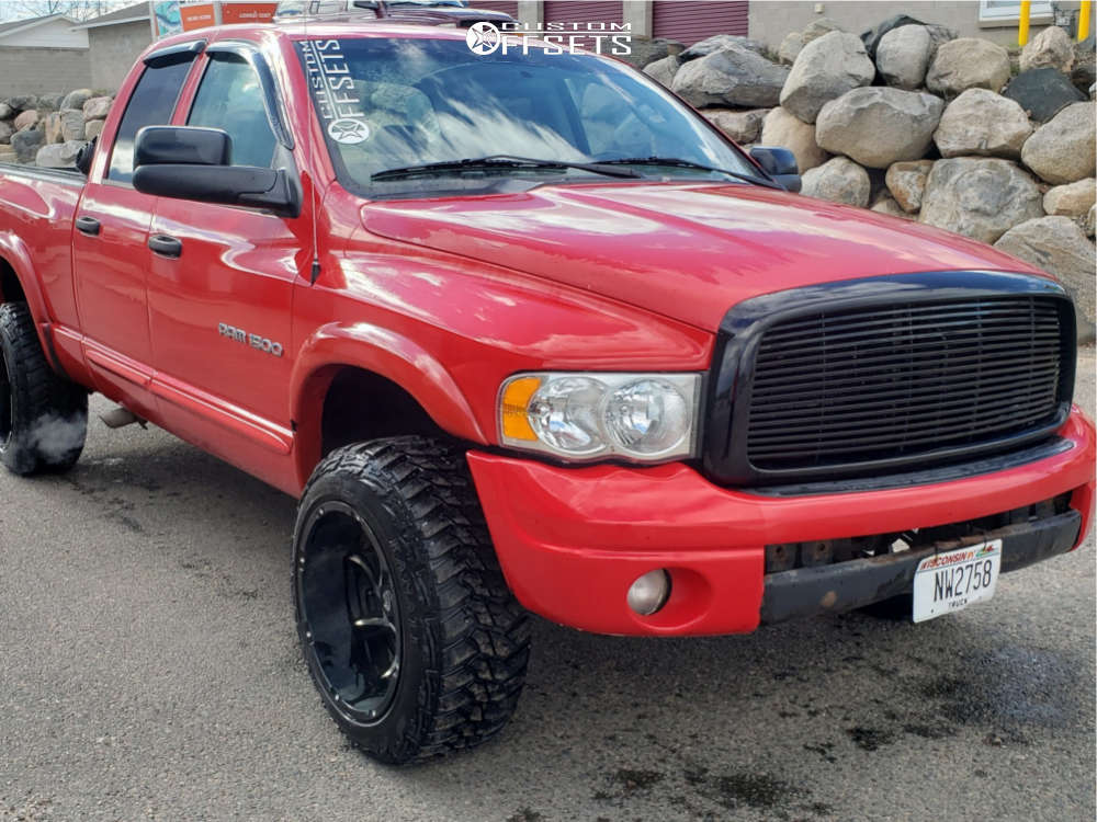 2004 Dodge Ram 1500 with 20x12 -51 Vision Prowler and 33/12.5R20 Kanati ...