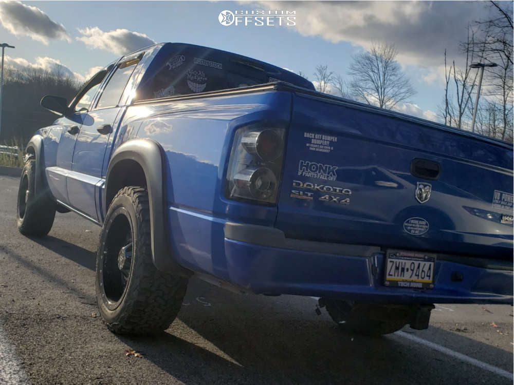2007 Dodge Dakota with 20x10 -25 RBP 90r and 275/55R20 BFGoodrich All ...