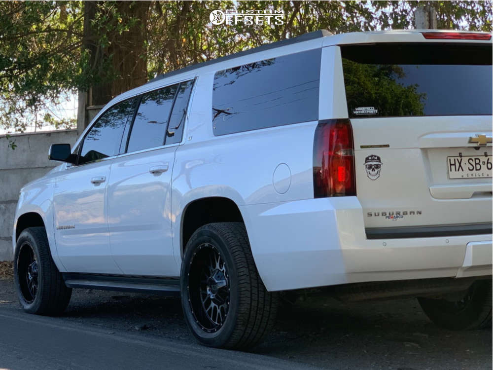 2017 Chevrolet Suburban with 20x10 -18 XD Xd842 and 285/55R20 Goodyear ...