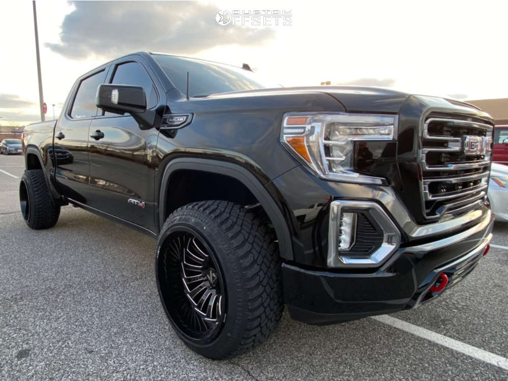 2019 GMC Sierra 1500 with 22x14 -81 ARKON OFF-ROAD Alexander and 305 ...