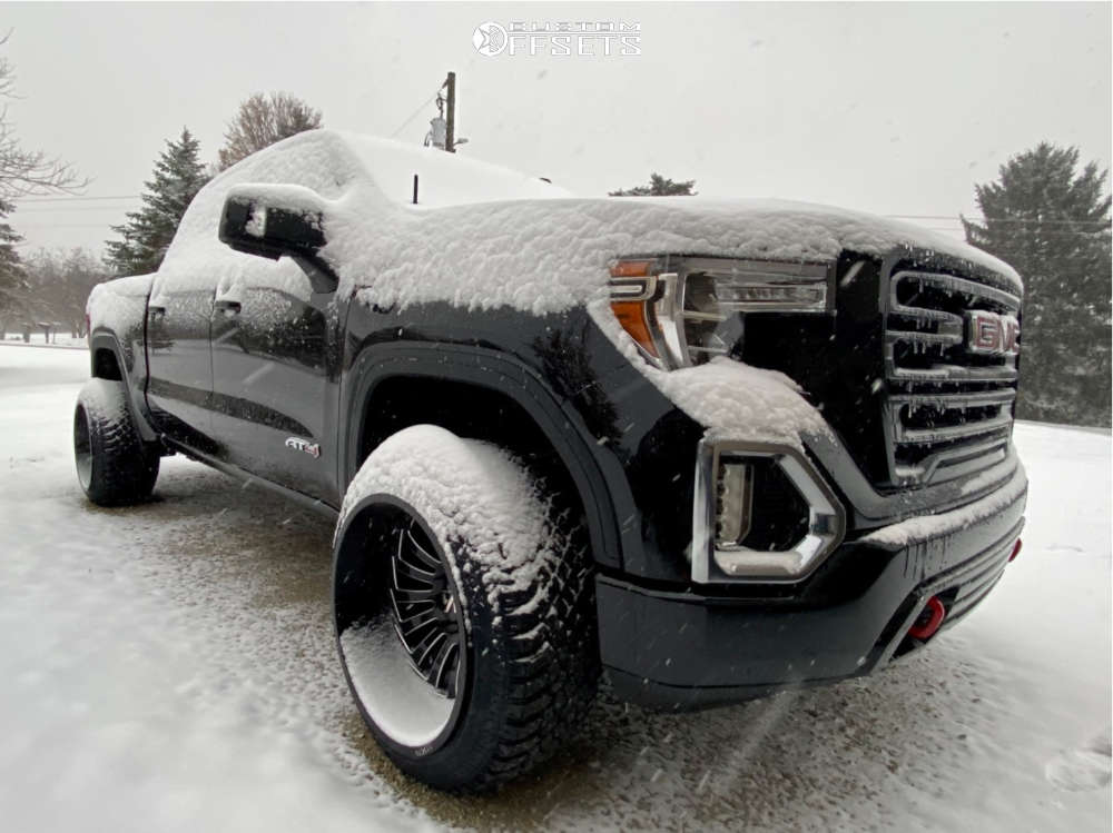 2019 GMC Sierra 1500 with 22x14 -81 ARKON OFF-ROAD Alexander and 305 ...