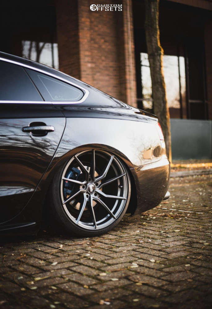 2012 Audi A5 Quattro with 19x9.5 40 Bola B25 and 245/35R19 Nexen 3000 ...