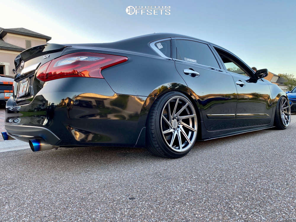 2017 Nissan Altima Wheel Offset Nearly Flush Coilovers | 836695 ...