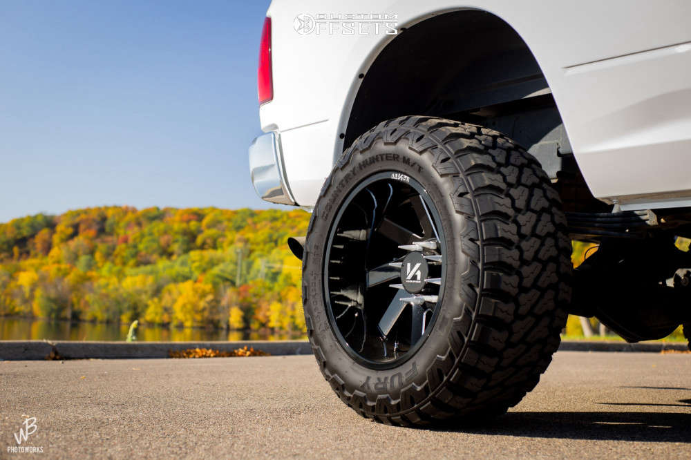 2017 Ram 3500 with 20x12 -51 ARKON OFF-ROAD Lincoln and 35/13.5R20 Fury ...