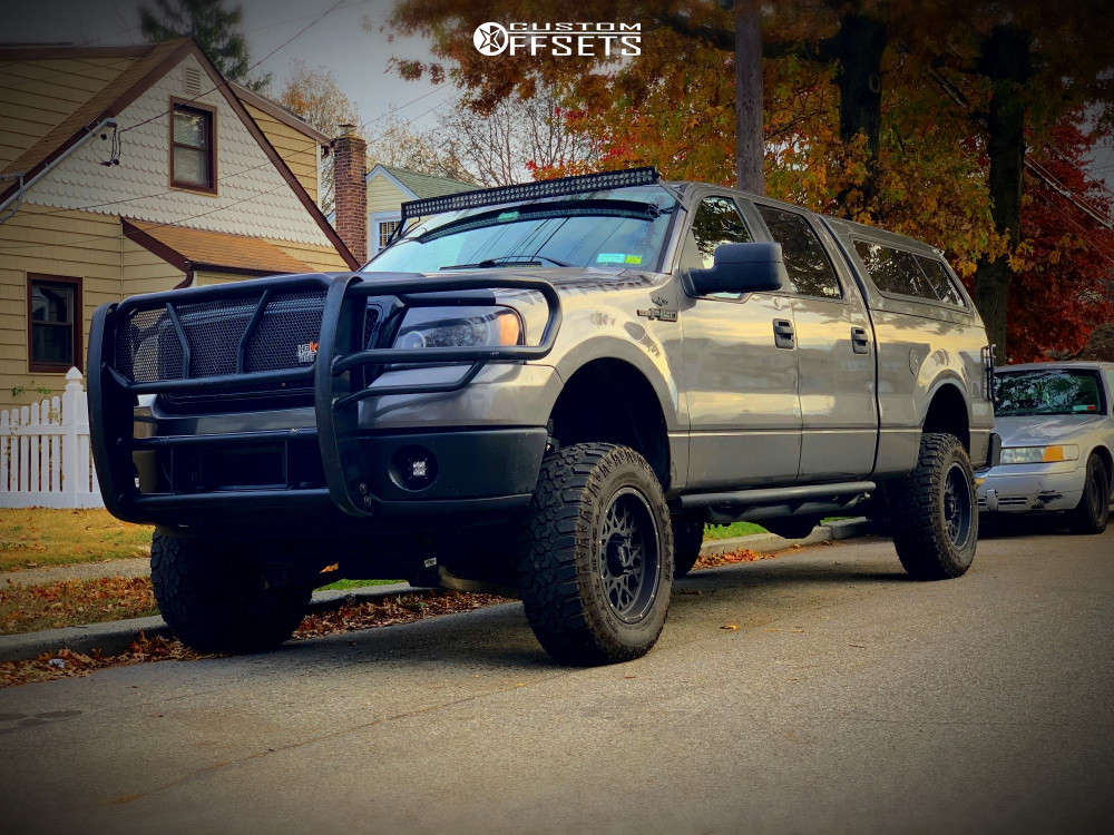 2008 Ford F-150 with 18x9 12 Vision Rocker and 275/70R18 Kanati Trail ...