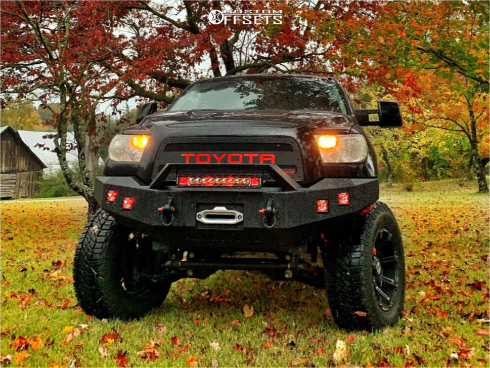 2008 Toyota Tundra with 20x10 -24 Anthem Off-Road Defender and 37/12 ...