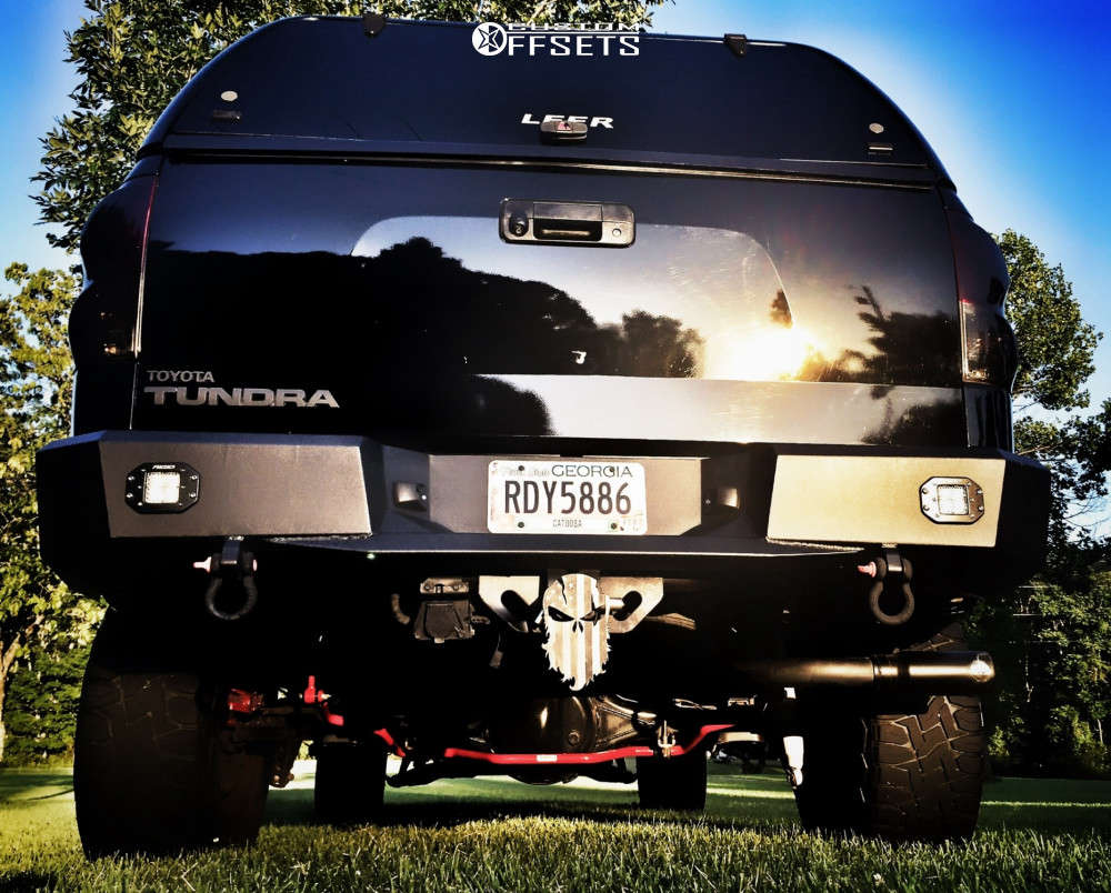 2008 Toyota Tundra with 20x10 -24 Anthem Off-Road Defender and 37/12 ...