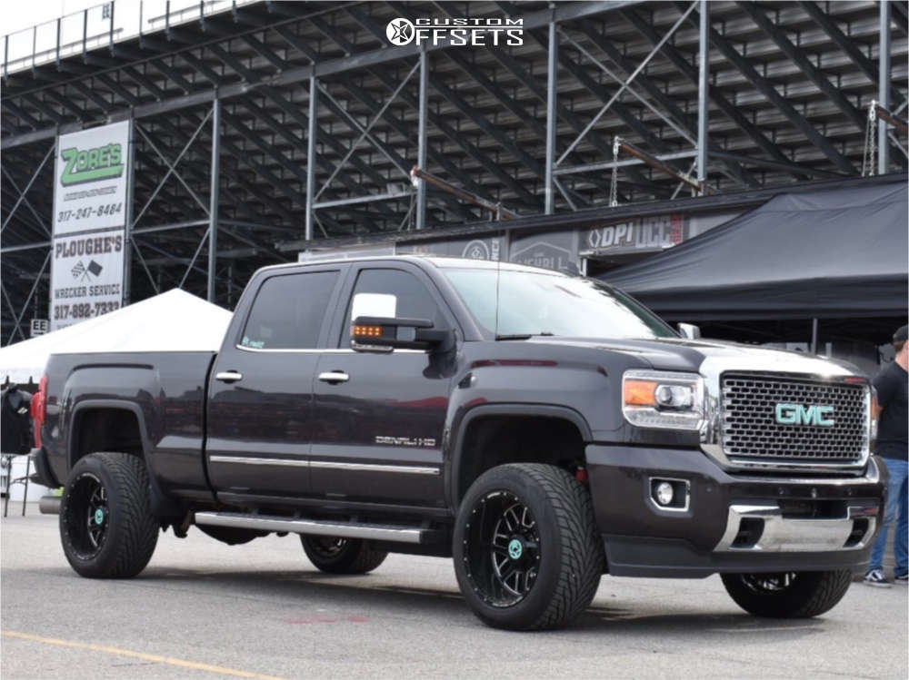 2015 GMC Sierra 2500 HD with 20x12 -44 Anthem Off-Road Gunner and 305 ...