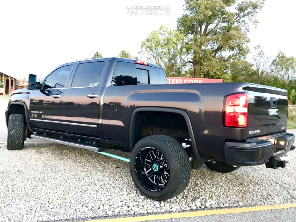 2015 GMC Sierra 2500 HD with 20x12 -44 Anthem Off-Road Gunner and 305 ...