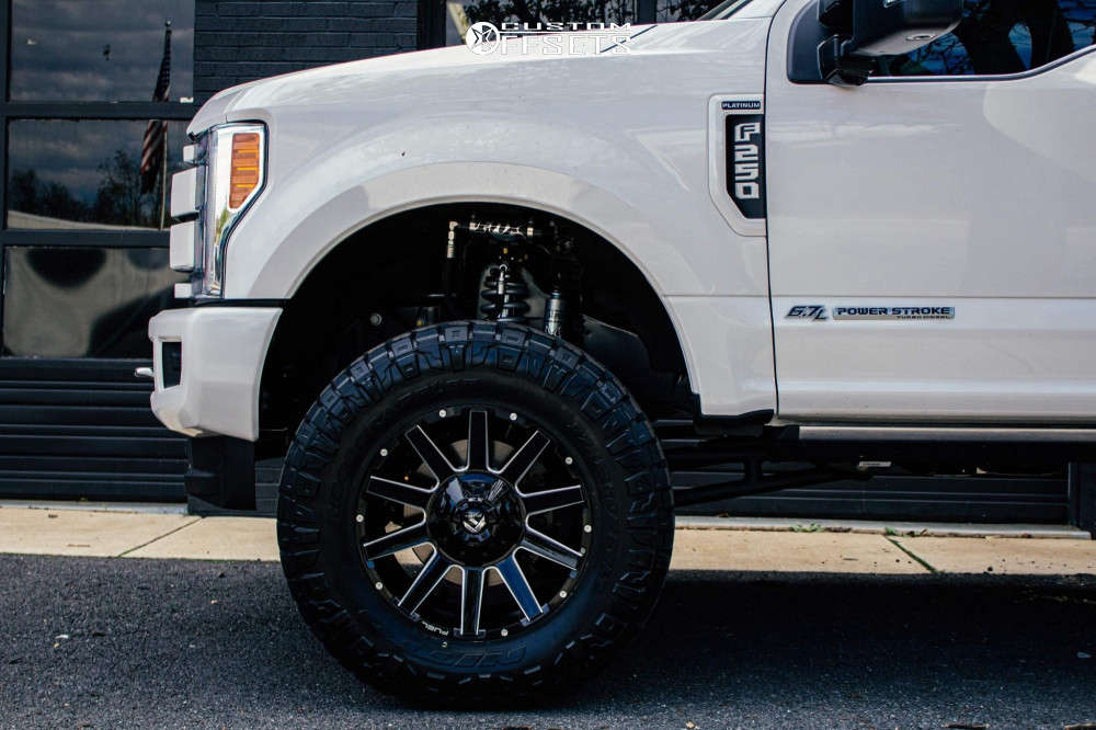 2019 Ford F-250 Super Duty with 20x9 1 Fuel Contra and 37/12.5R20 Nitto ...