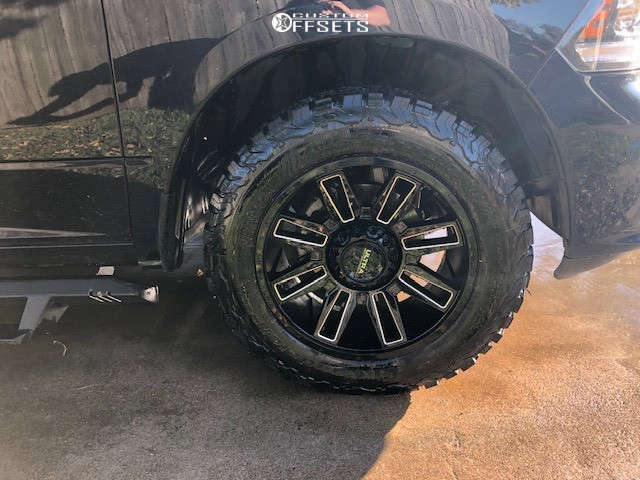 2018 Ram 1500 with 20x9 1 Ultra Apocalypse and 275/60R20 BFGoodrich All ...